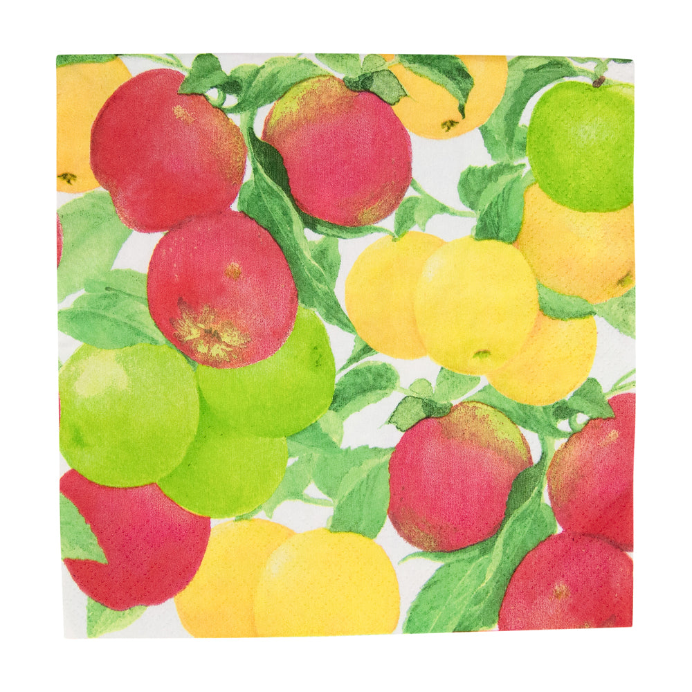 Apples Luncheon Napkins - 20 Per Package – Caspari UK
